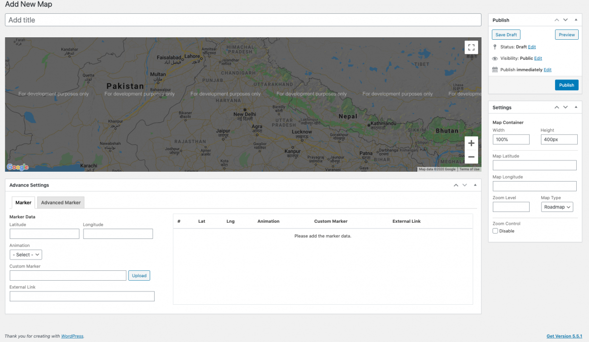 Responsive Google Map WordPress Plugin